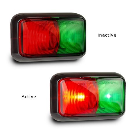 58 Series Red/Green Panel Light