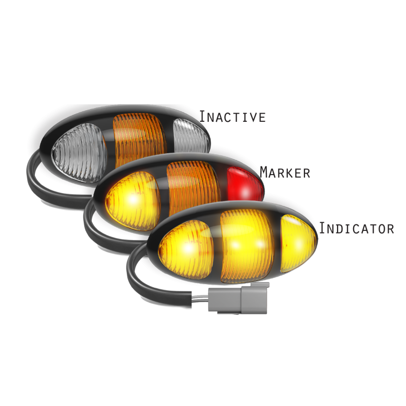 Marker/Indicator Lamps with DT Plug