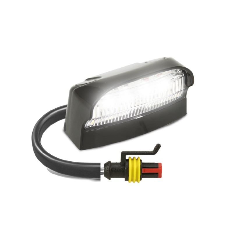 Licence Plate Lamps with AMP Plug
