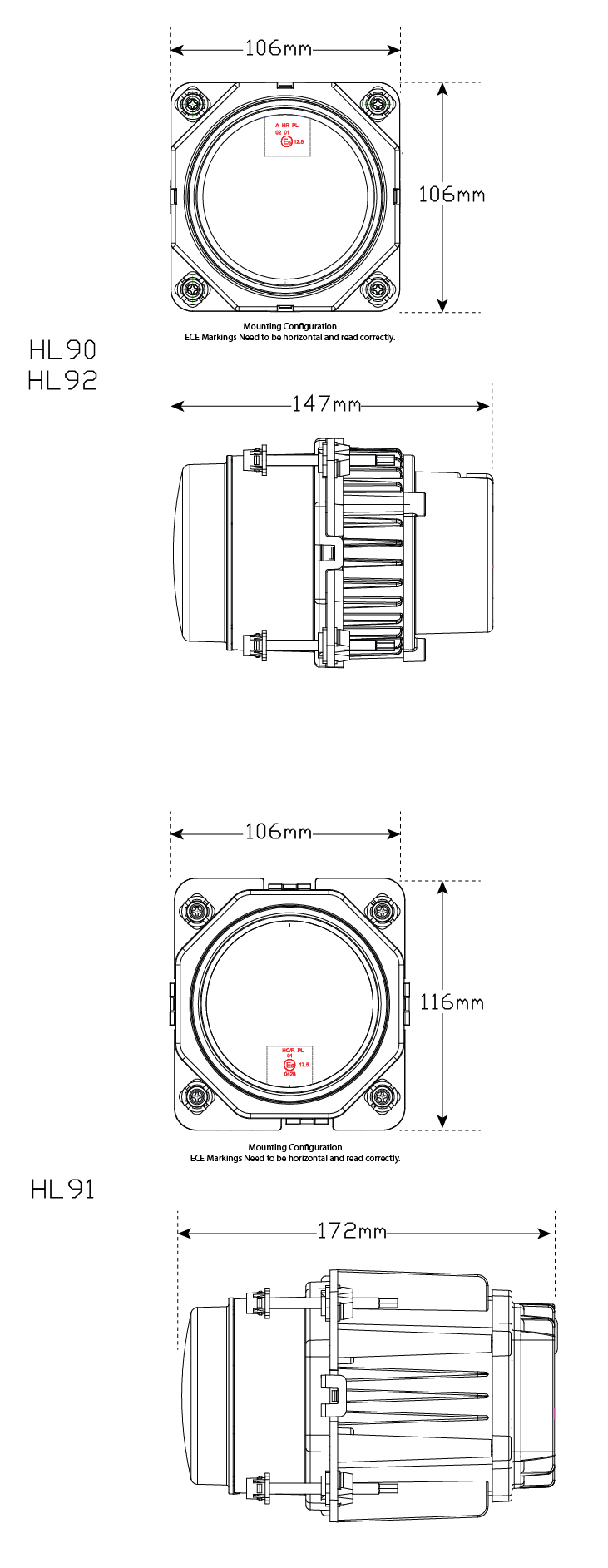 Headlamps HL92 | Outback Equipment